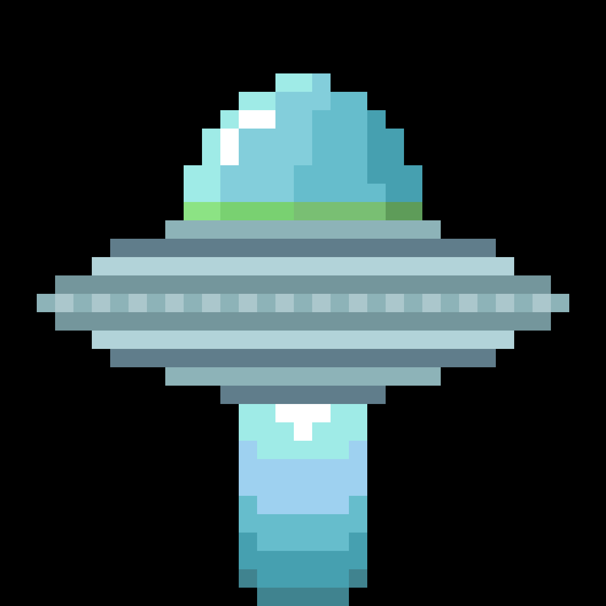 Pixilart - disco voador by Gui128