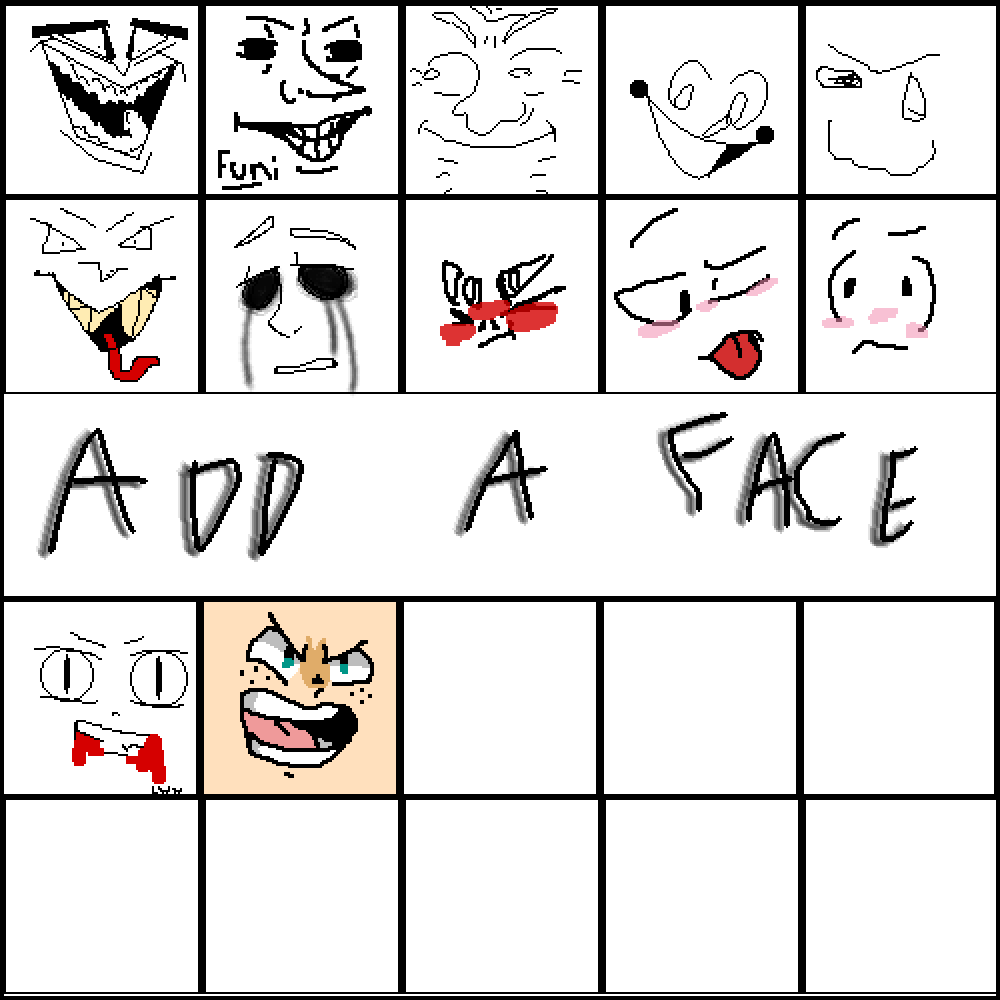 Editing Add a FaCe! - Free online pixel art drawing tool - Pixilart