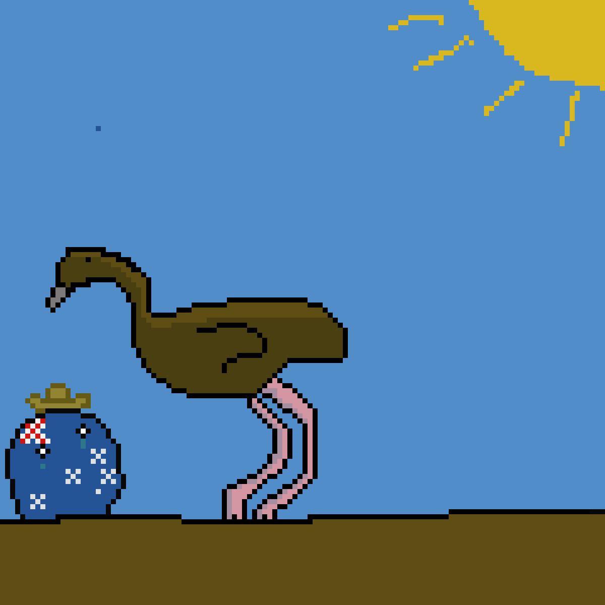 Pixilart - emu war by Anonymous