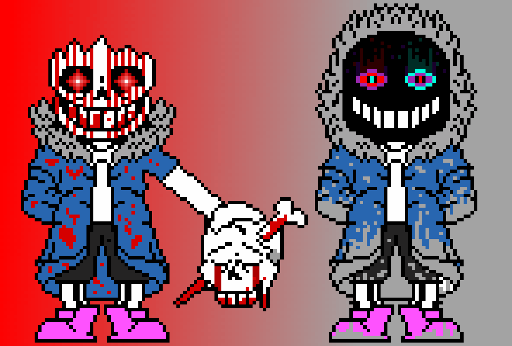 Pixilart - Mirrored Insanity by SSChara