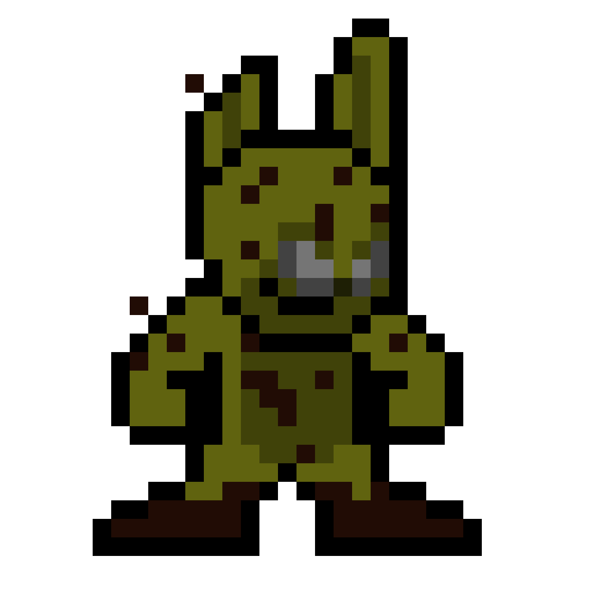 Pixilart - springtrap by stoltzmanethan