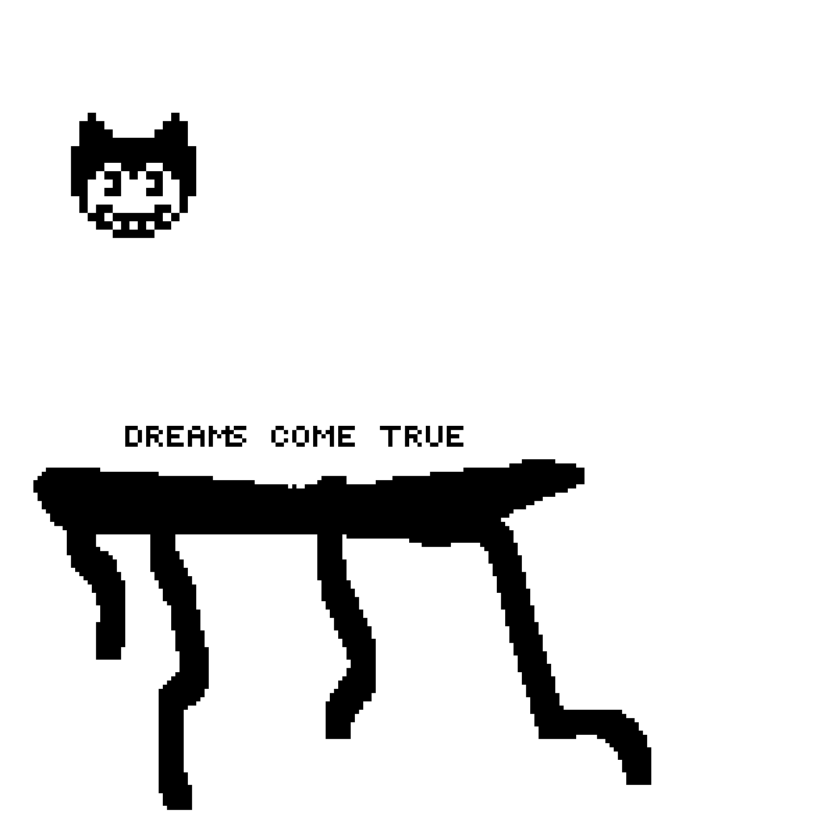 Pixilart - bendy and the ink machine dreams come true by Anonymous