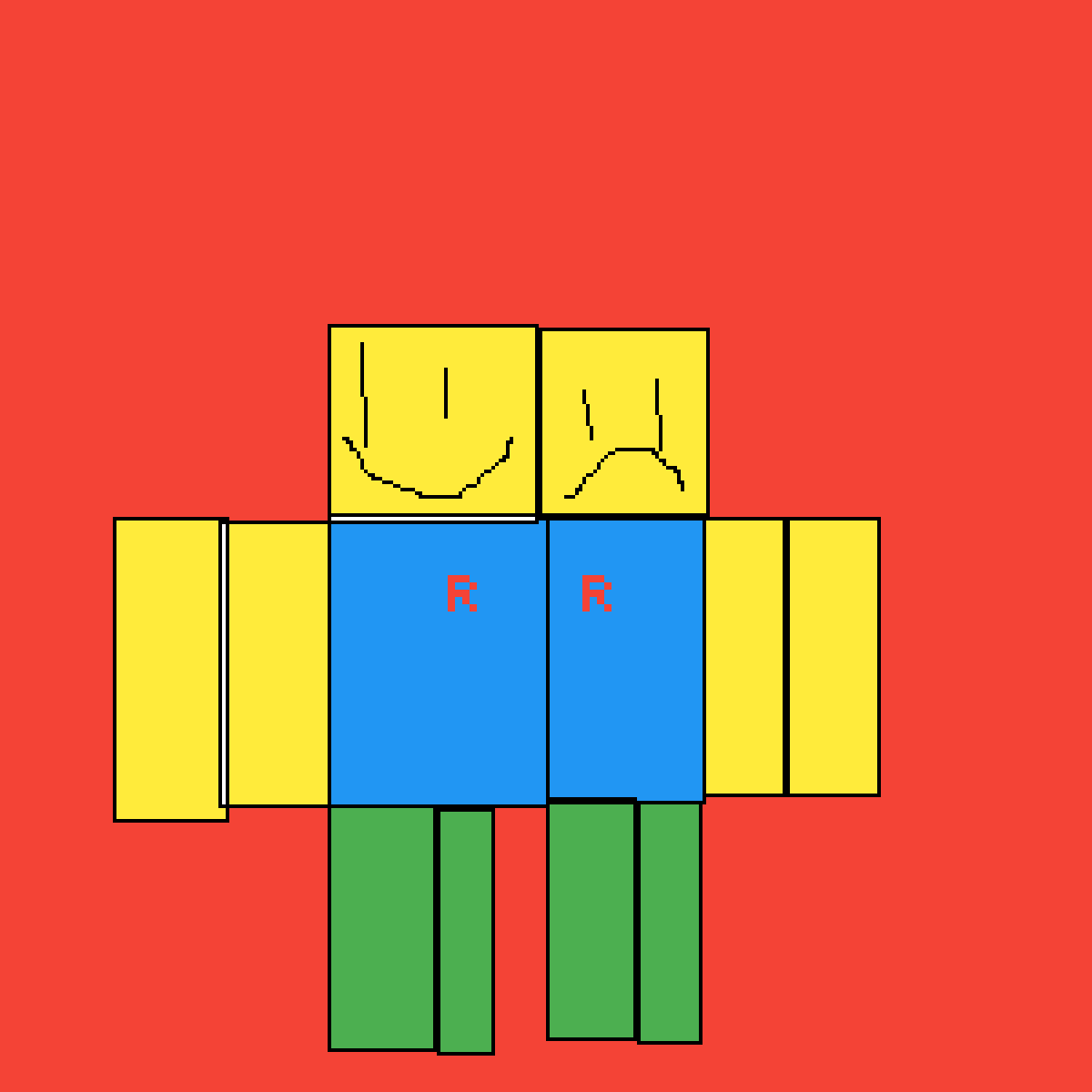 Pixilart - conjoined twins by The-lord-memer