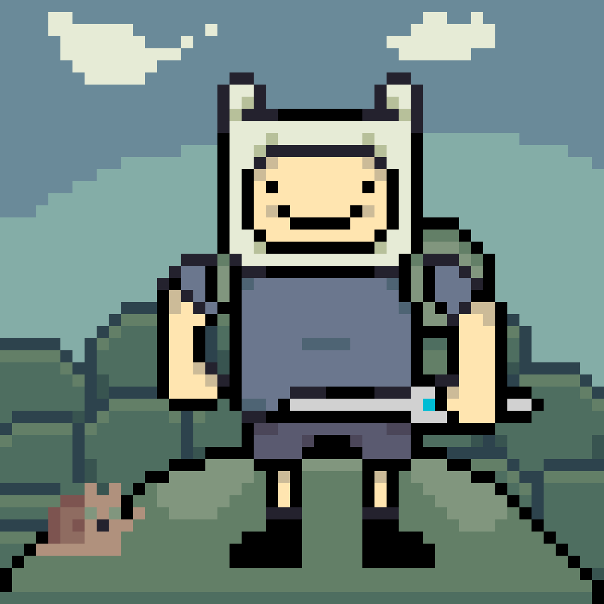 Pixilart - Finn the human by Sewerboy