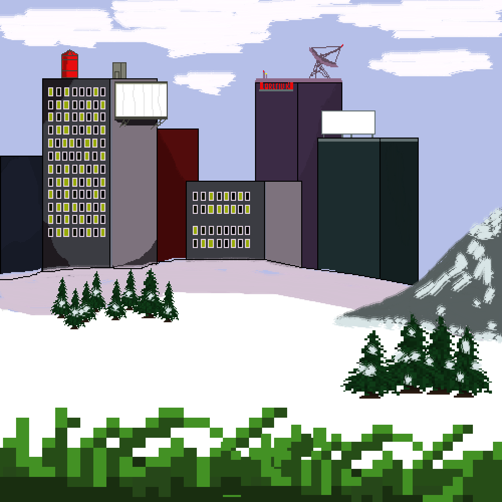 Pixilart - nevado city by Umbral571