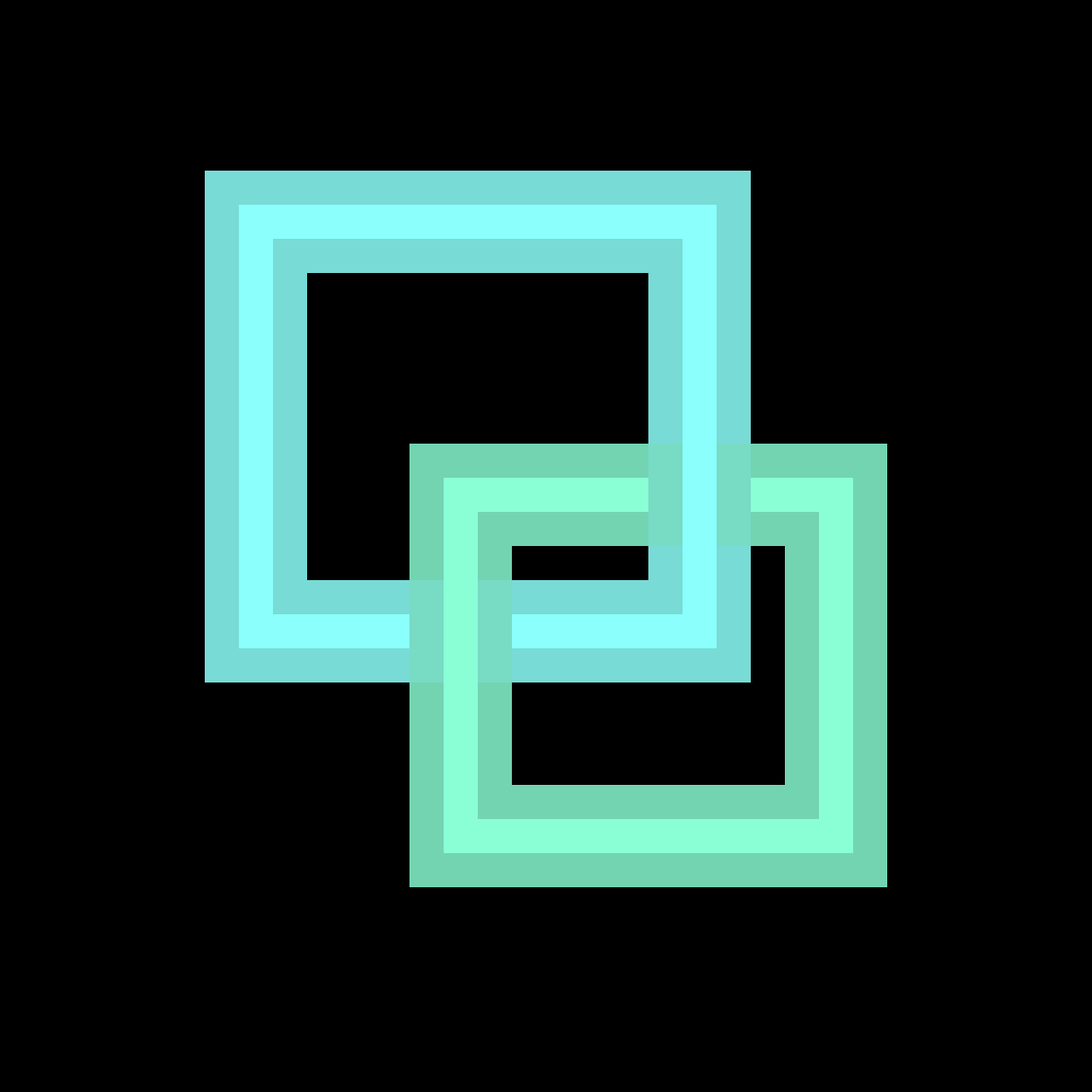 Pixilart - neon squares by pxl-the-fox