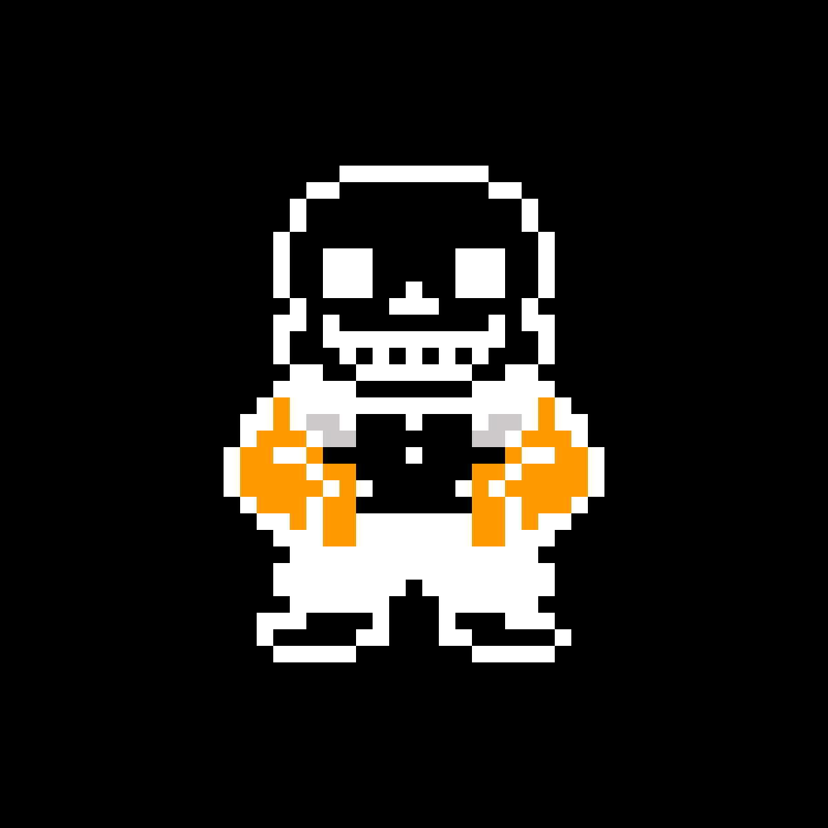 Pixilart - Inverted Sans by SansGuyGaming