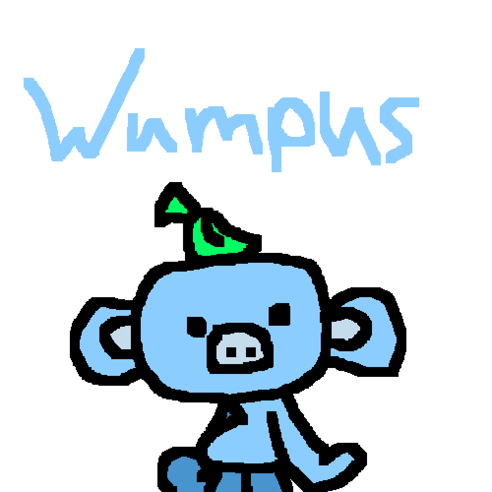 Pixilart - wumpus by Netz-I-Guess