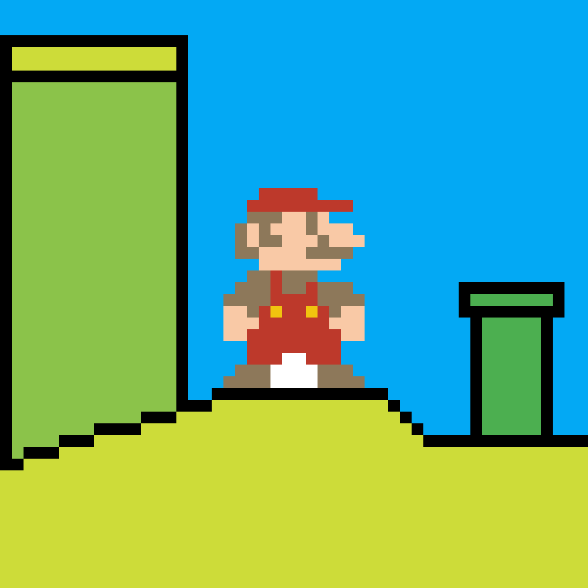 Editing mario world - Free online pixel art drawing tool - Pixilart
