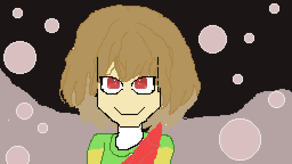 Pixilart - Chara Anime pixel art by Anonymous