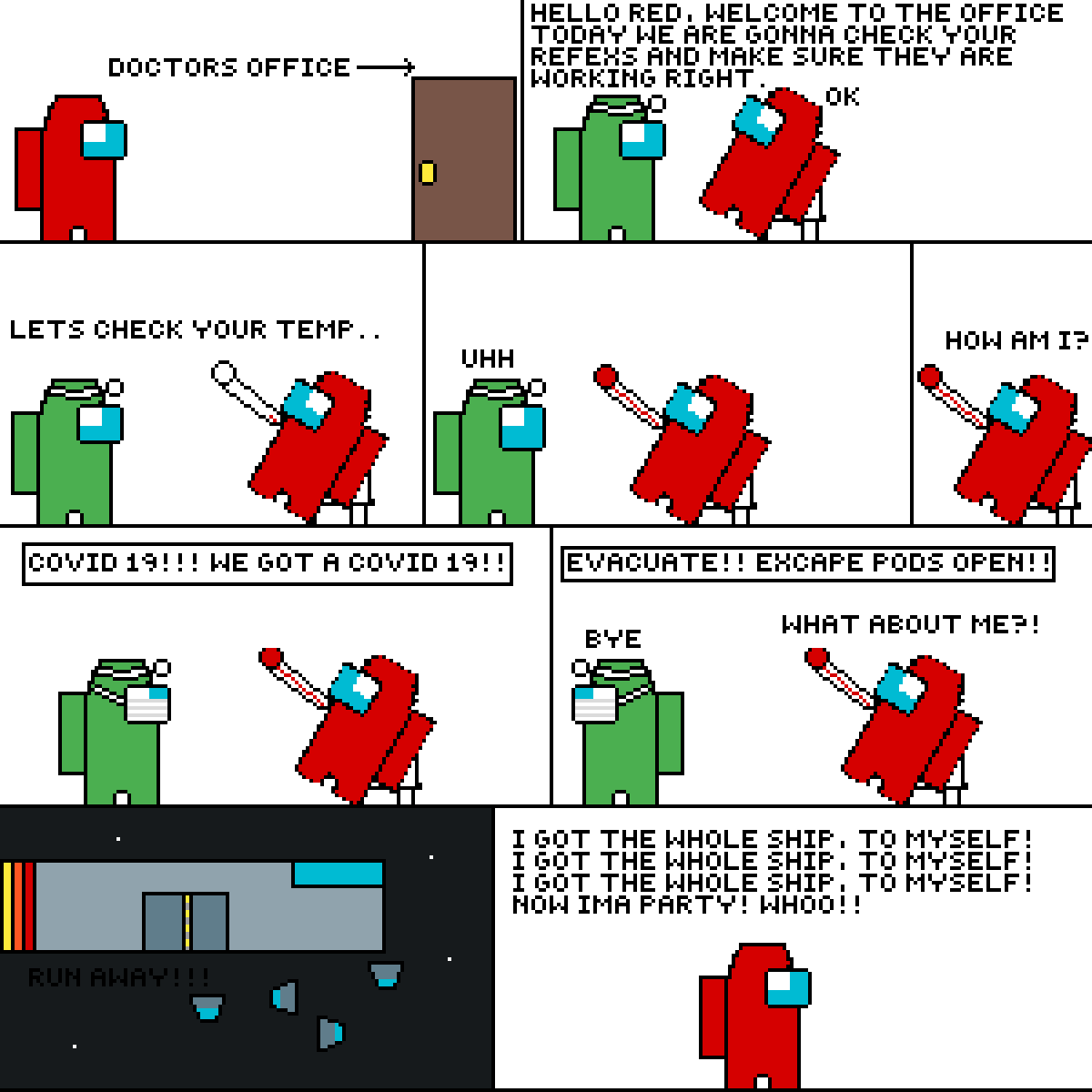 Episode 10 - Why Red Sus REBOOTED - Pixilart Comics