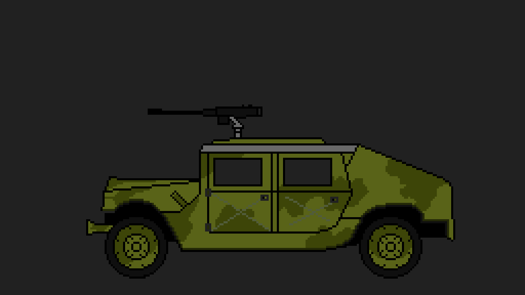 Editing M998 'Hummer' - Free online pixel art drawing tool - Pixilart