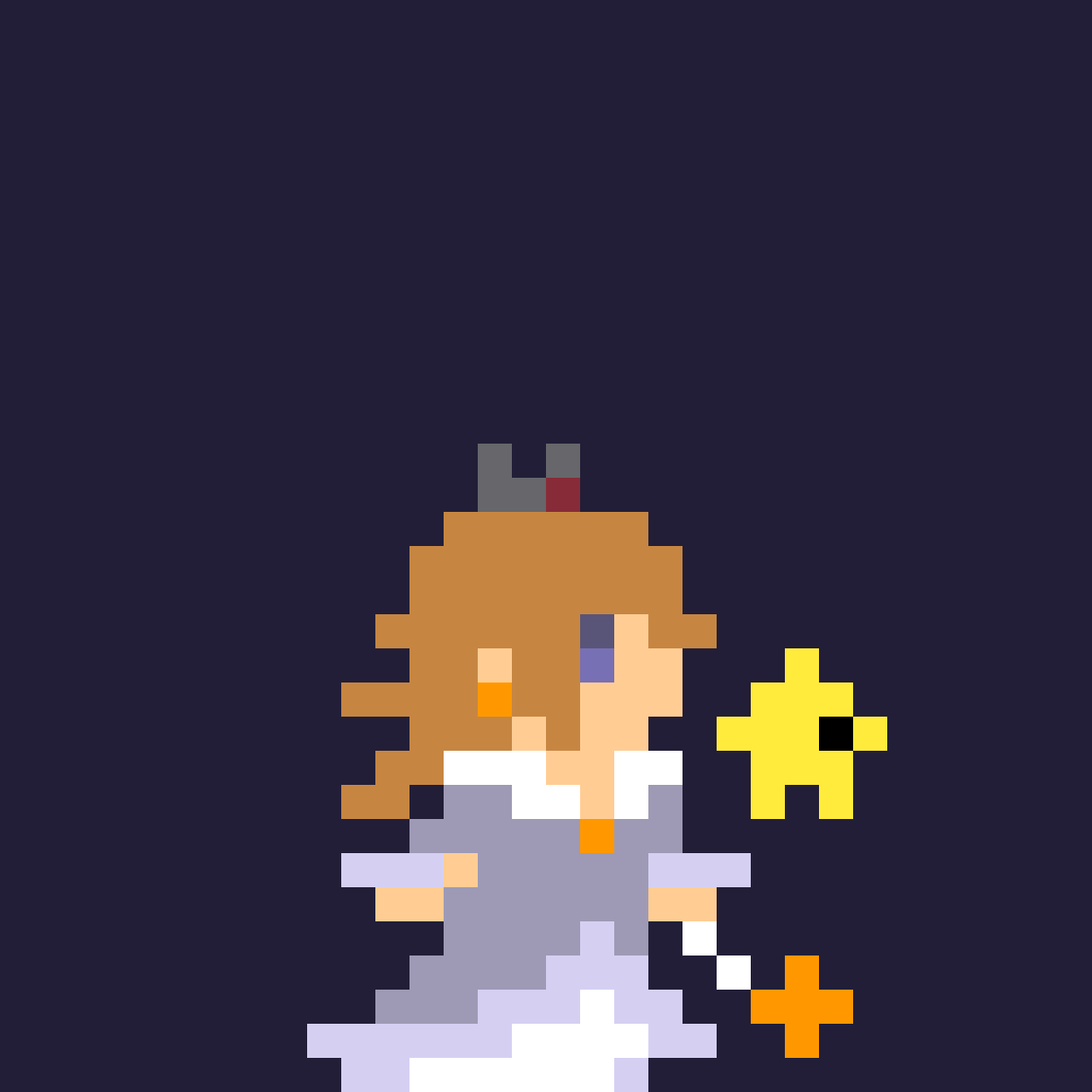 Editing Rosalina And Luma - Free online pixel art drawing tool - Pixilart