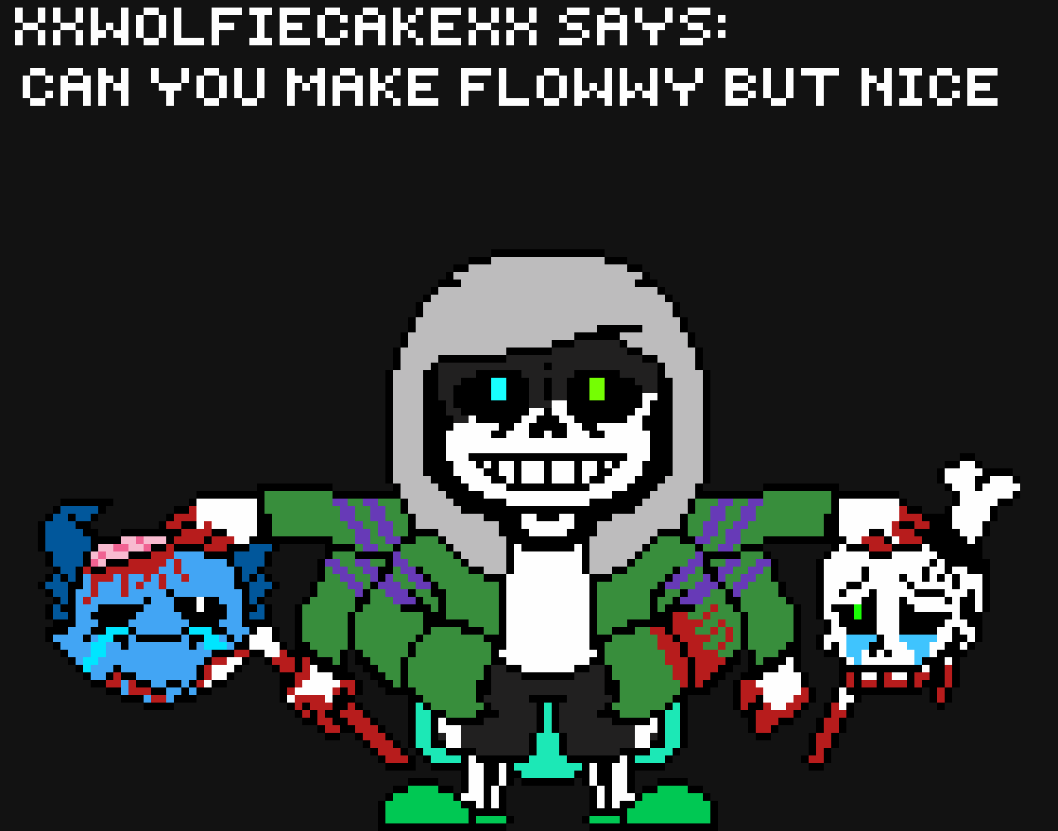 Pixilart - sans answering some asks by lietale-sans