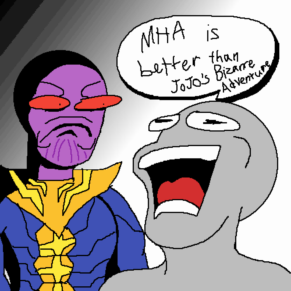 Editing JJBA for life - Free online pixel art drawing tool - Pixilart