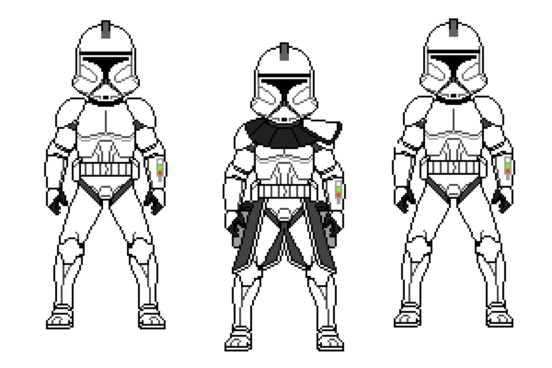 Clone Trooper Drawing Base
