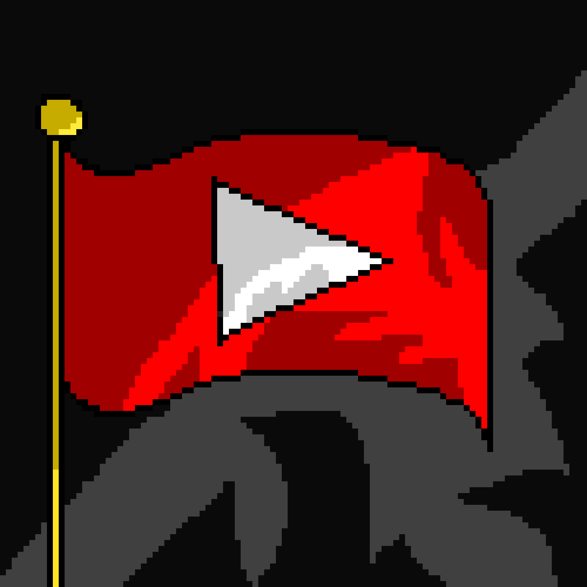 Pixilart - youtube flag by bakagirl