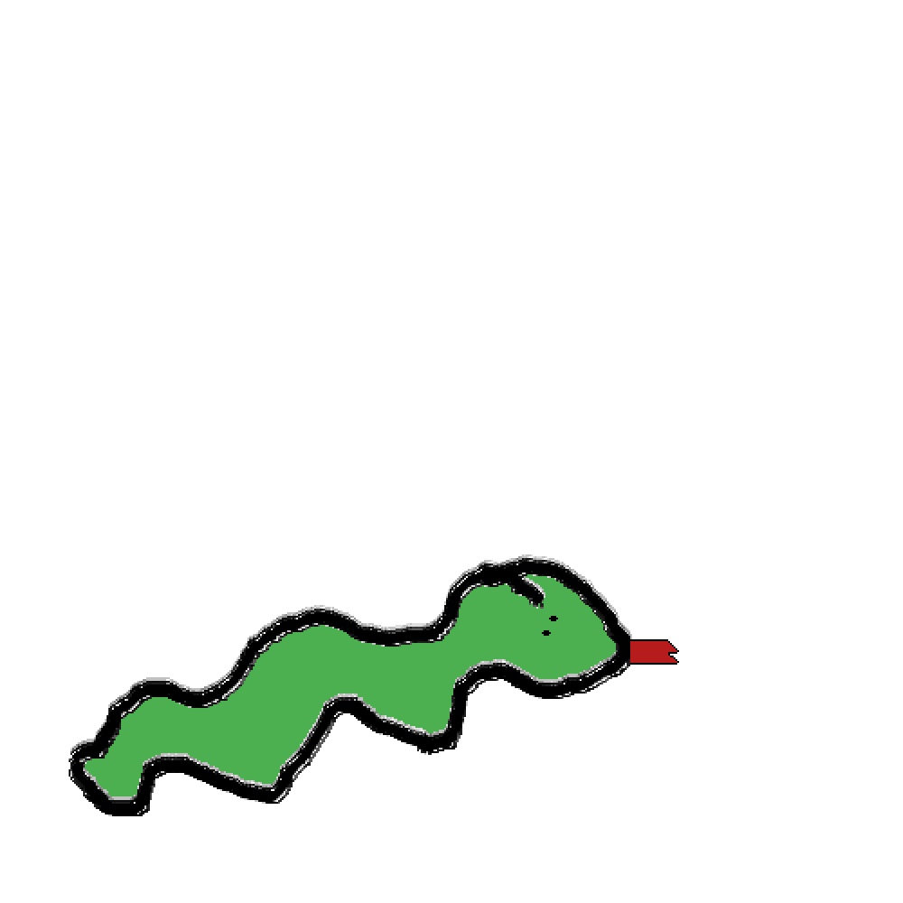 Editing my best try at a snake - Free online pixel art drawing tool ...