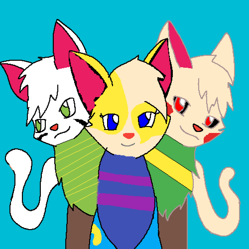 Editing Undertale cats - Free online pixel art drawing tool - Pixilart