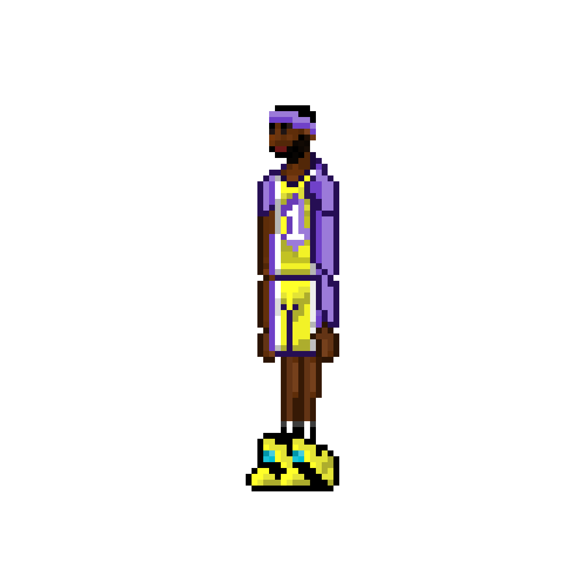 Editing lebron james - Free online pixel art drawing tool - Pixilart
