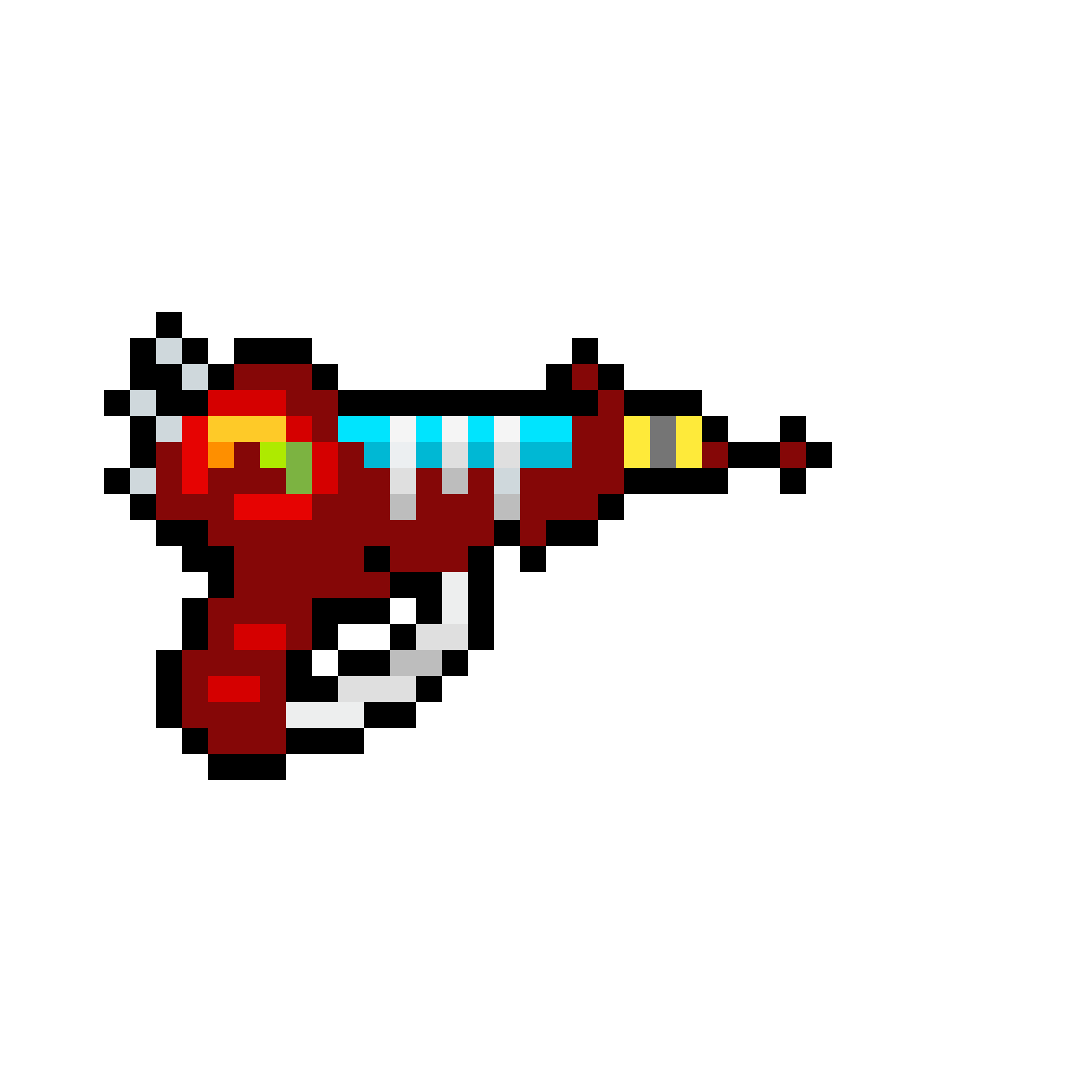 Pixilart - Ray Gun Firing by CODZombies10