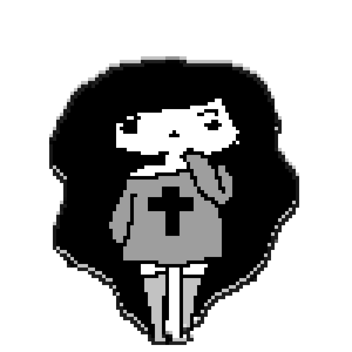 Editing goth - Free online pixel art drawing tool - Pixilart