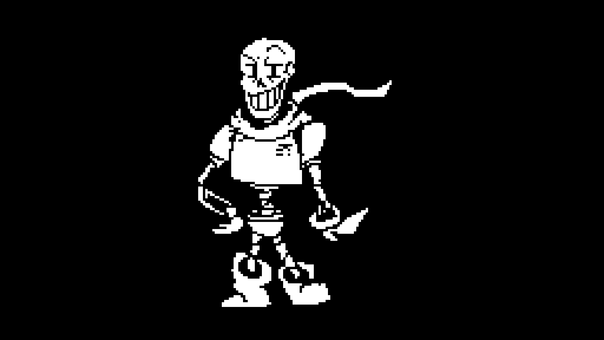 Pixilart - papyrus black white by SSebic