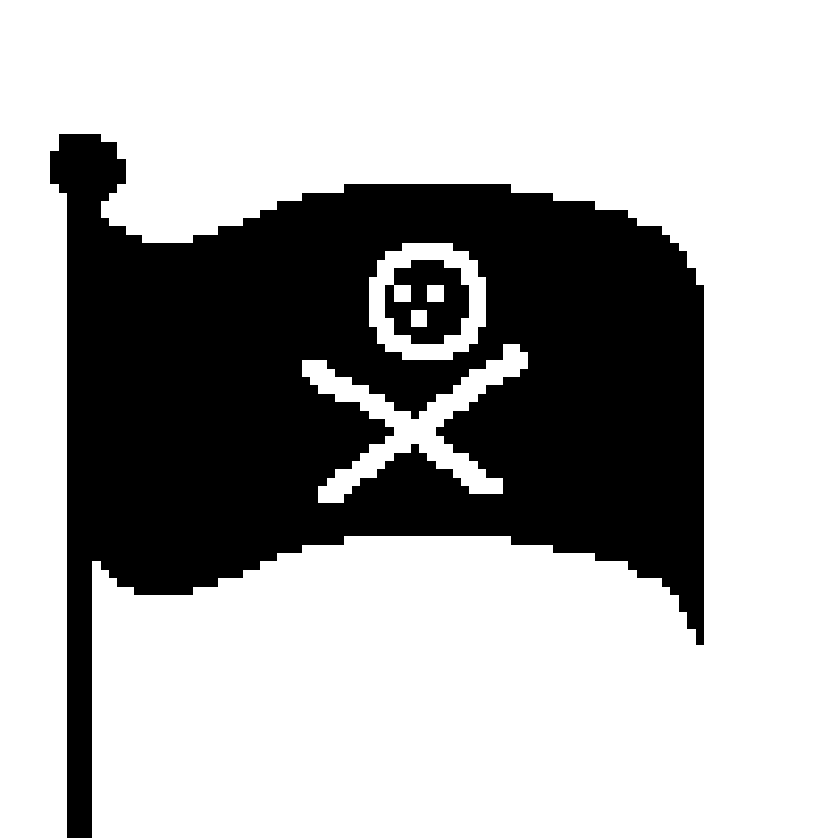 Editing skull and cross bones - Free online pixel art drawing tool ...