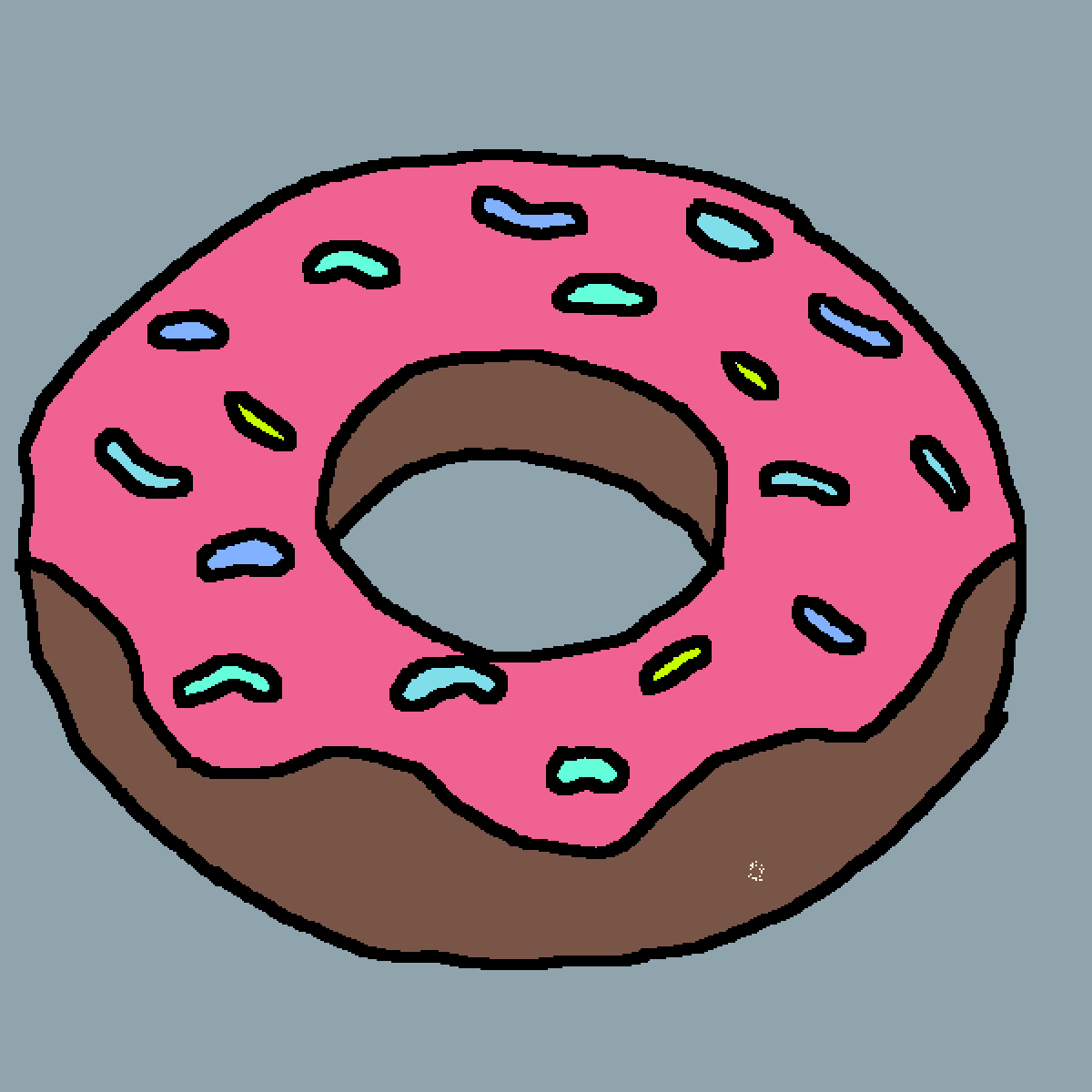 Editing Donut - Free online pixel art drawing tool - Pixilart