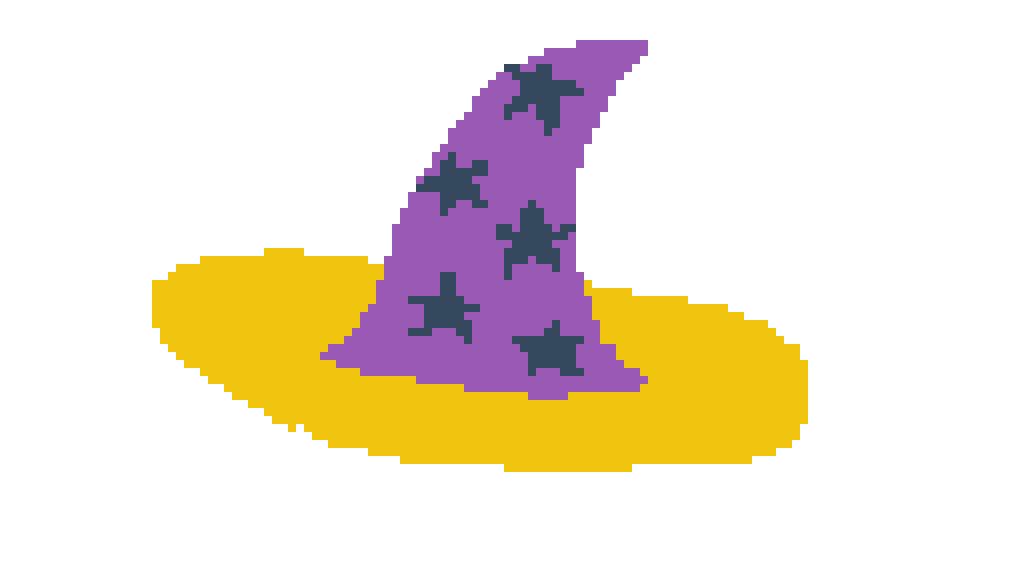 Editing magician hat - Free online pixel art drawing tool - Pixilart