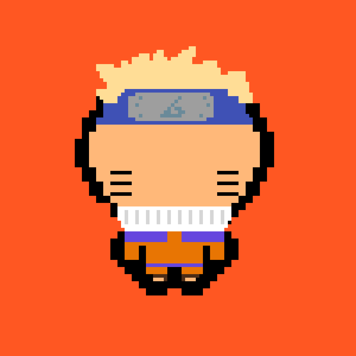 Pixilart - Mini Naruto nft by jhboy1