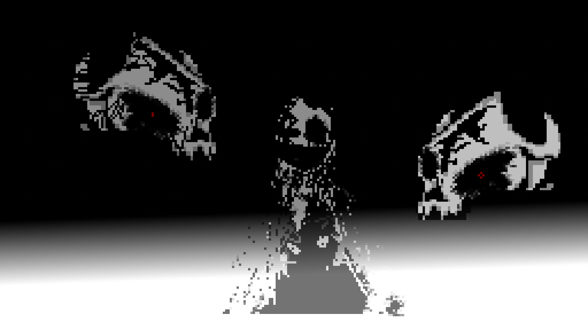 Pixilart - gaster horror by baeguri