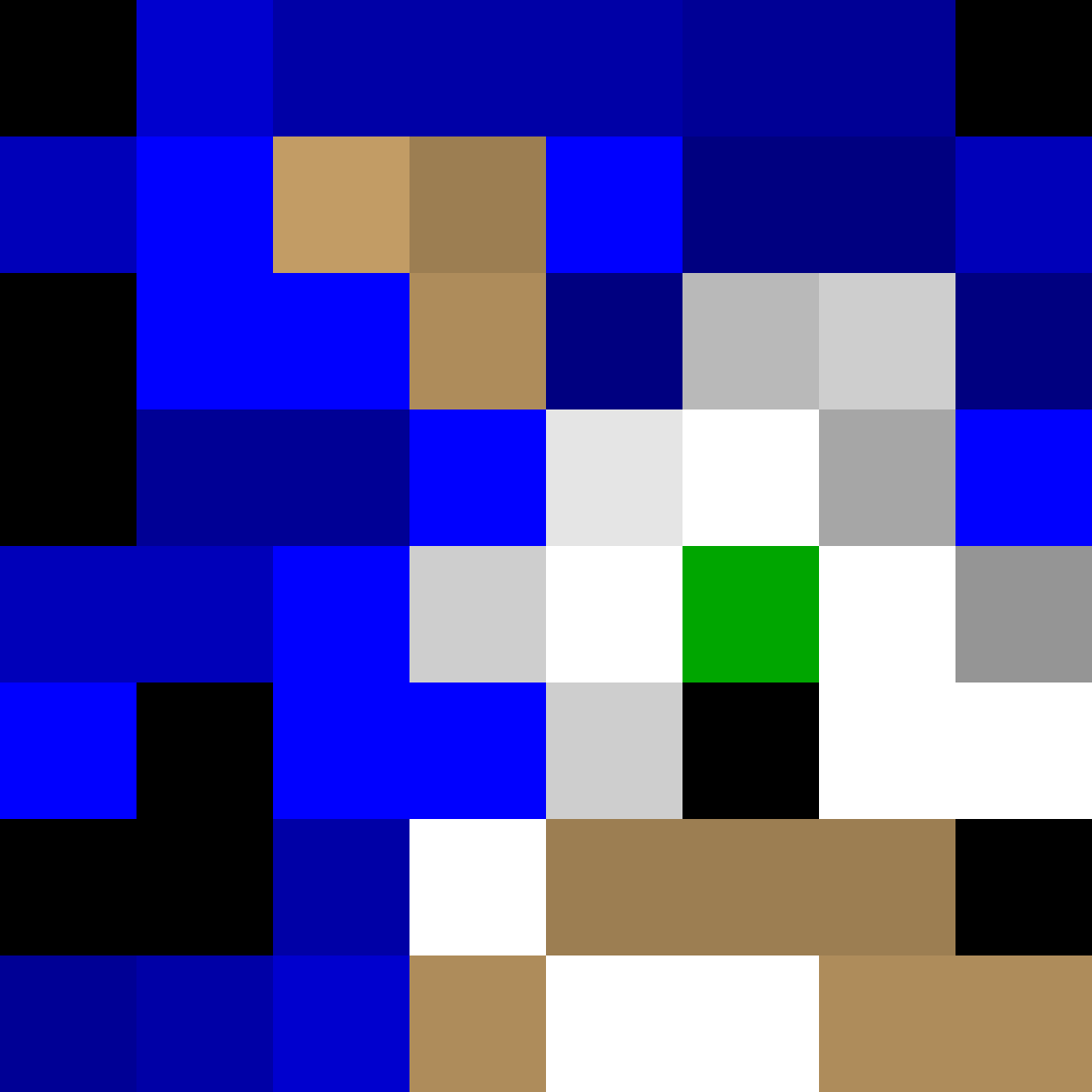 Pixilart - 8x8 sonic by Emptystorm07