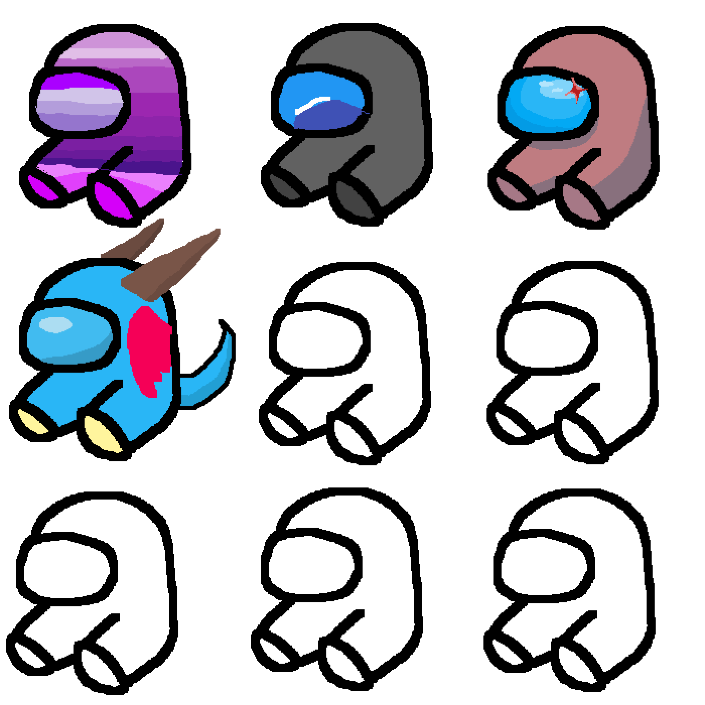 Pixilart - Among us mini crewmate by Cheezyhamster24