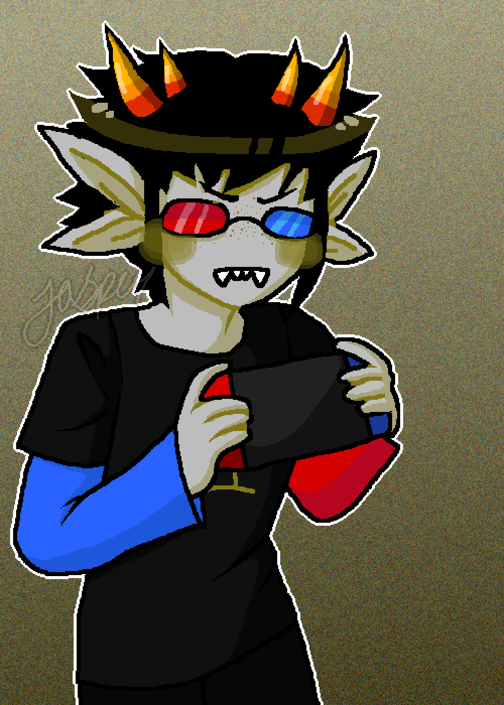 Pixilart - sollux by toxxicwastexx