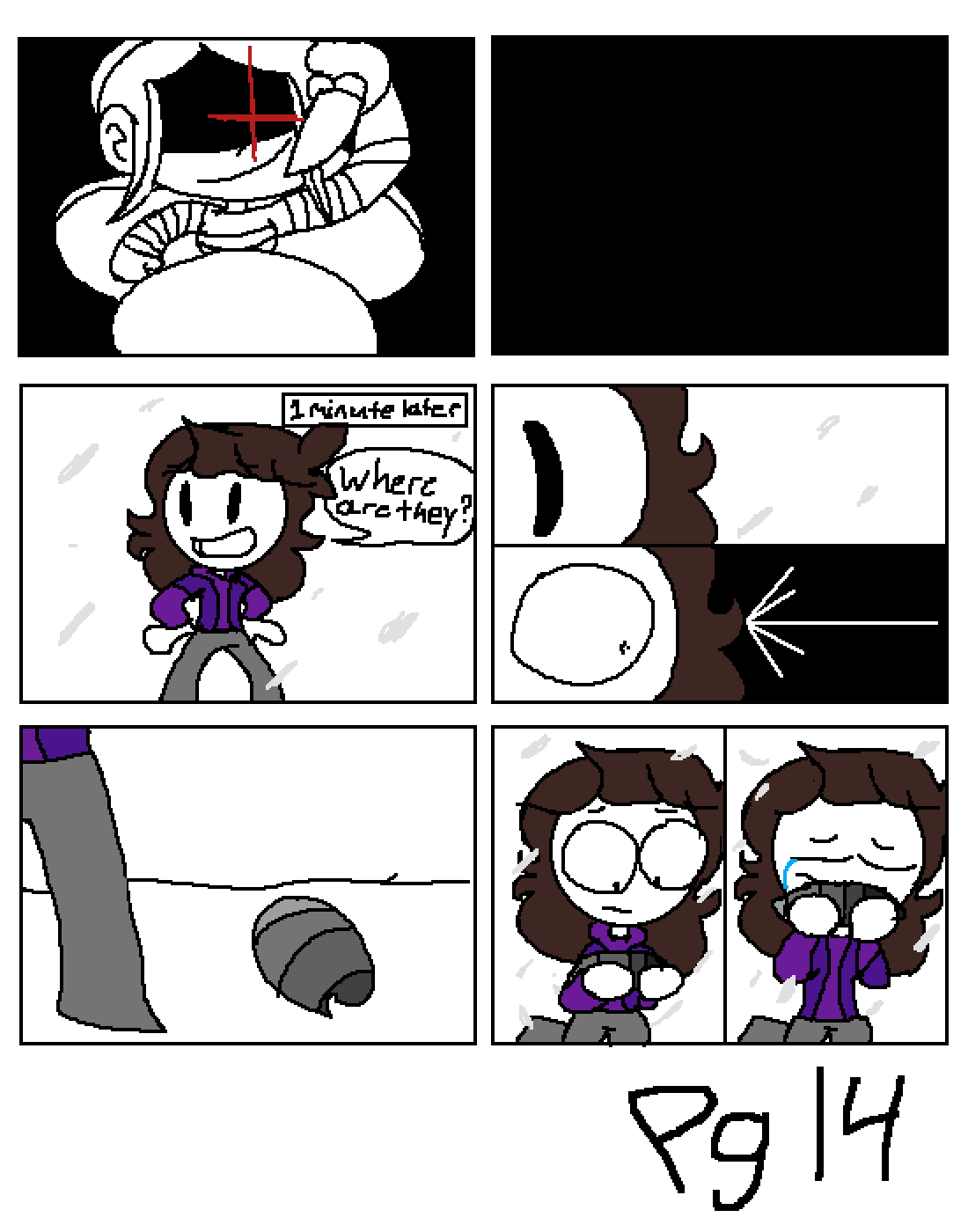 Episode 15 - Painted plummet James fight geno - Pixilart Comics