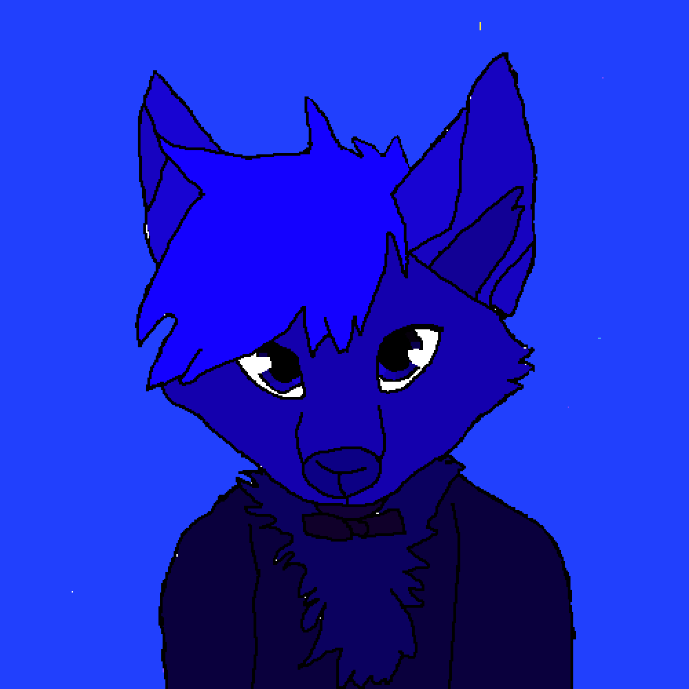 Editing Blue wolf - Free online pixel art drawing tool - Pixilart