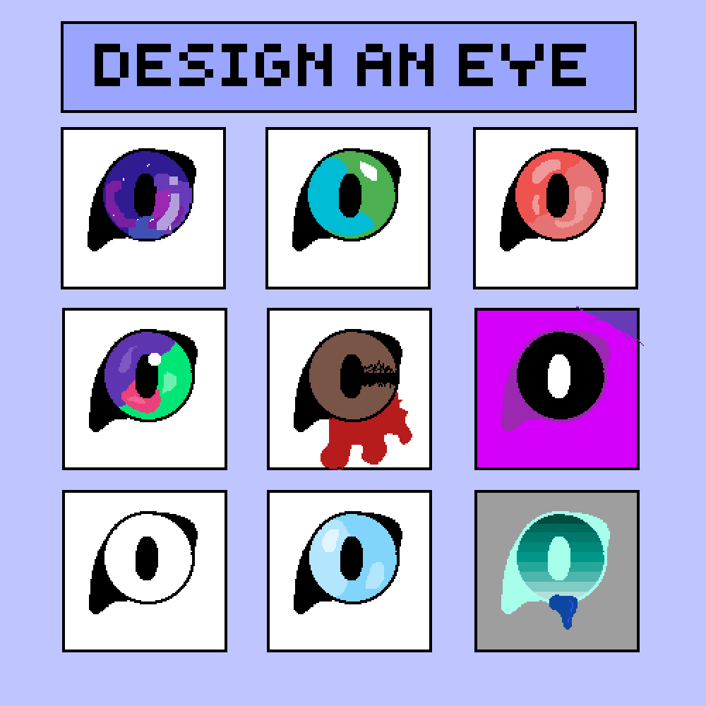 Editing Draw An Eye - Free online pixel art drawing tool - Pixilart