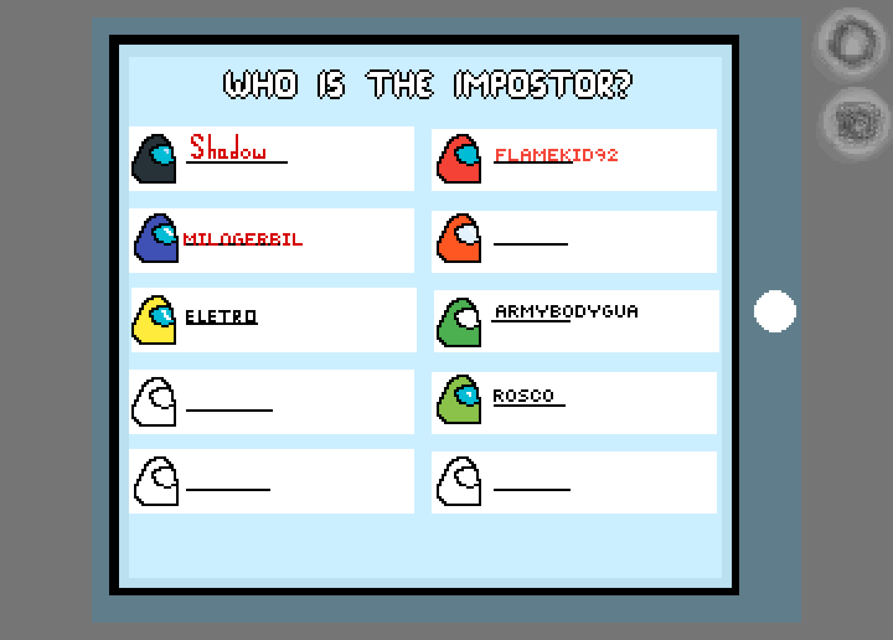 Editing Among us Collab - Free online pixel art drawing tool - Pixilart
