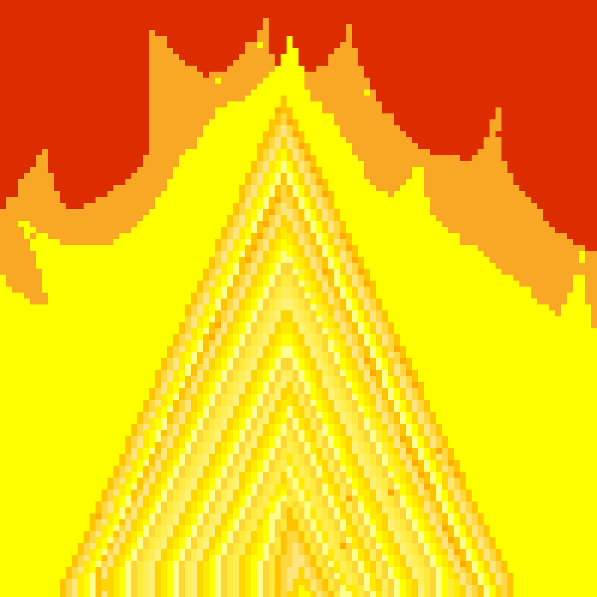 Pixilart - fire by purple-pixels