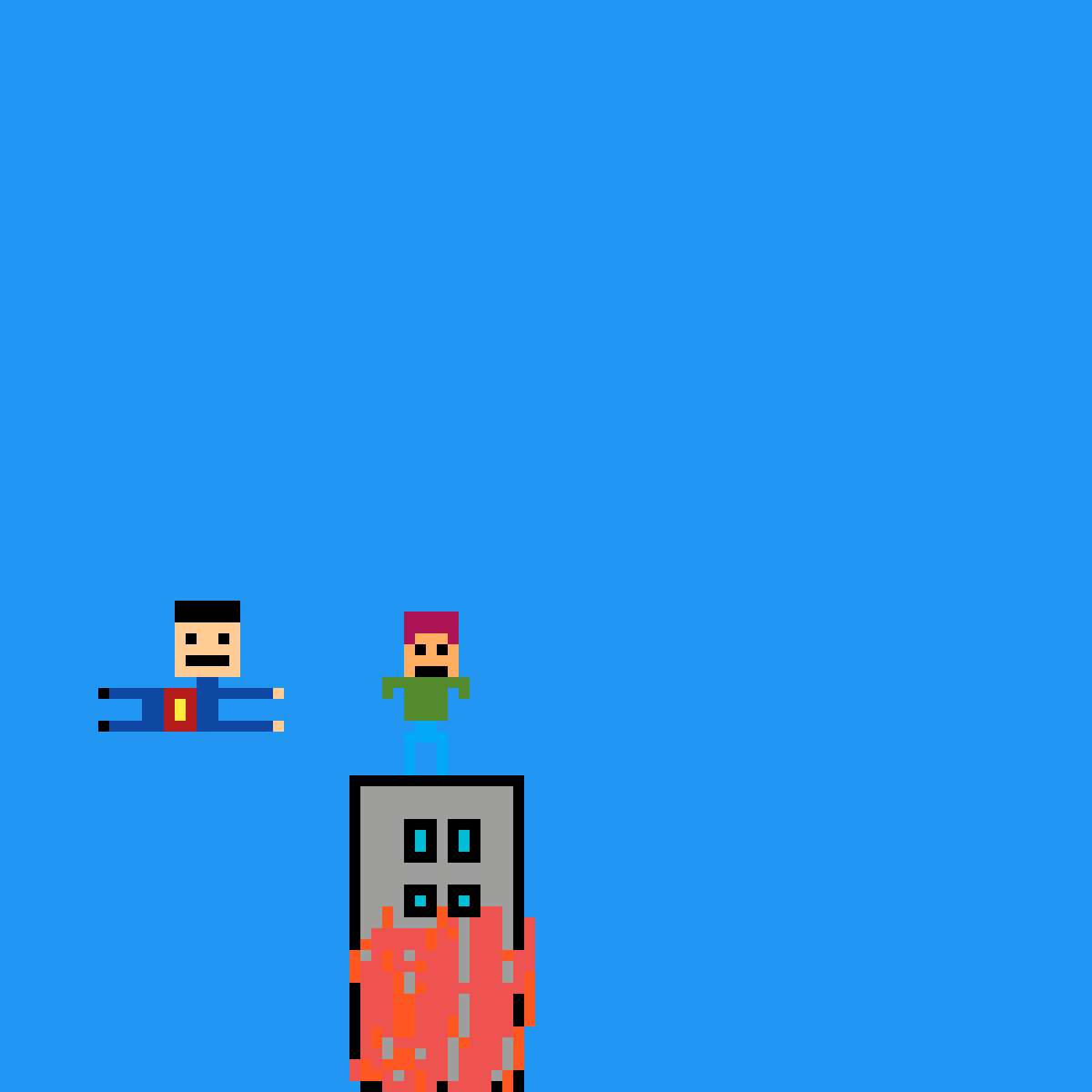 Pixilart - booooooooooom by savage-solder35