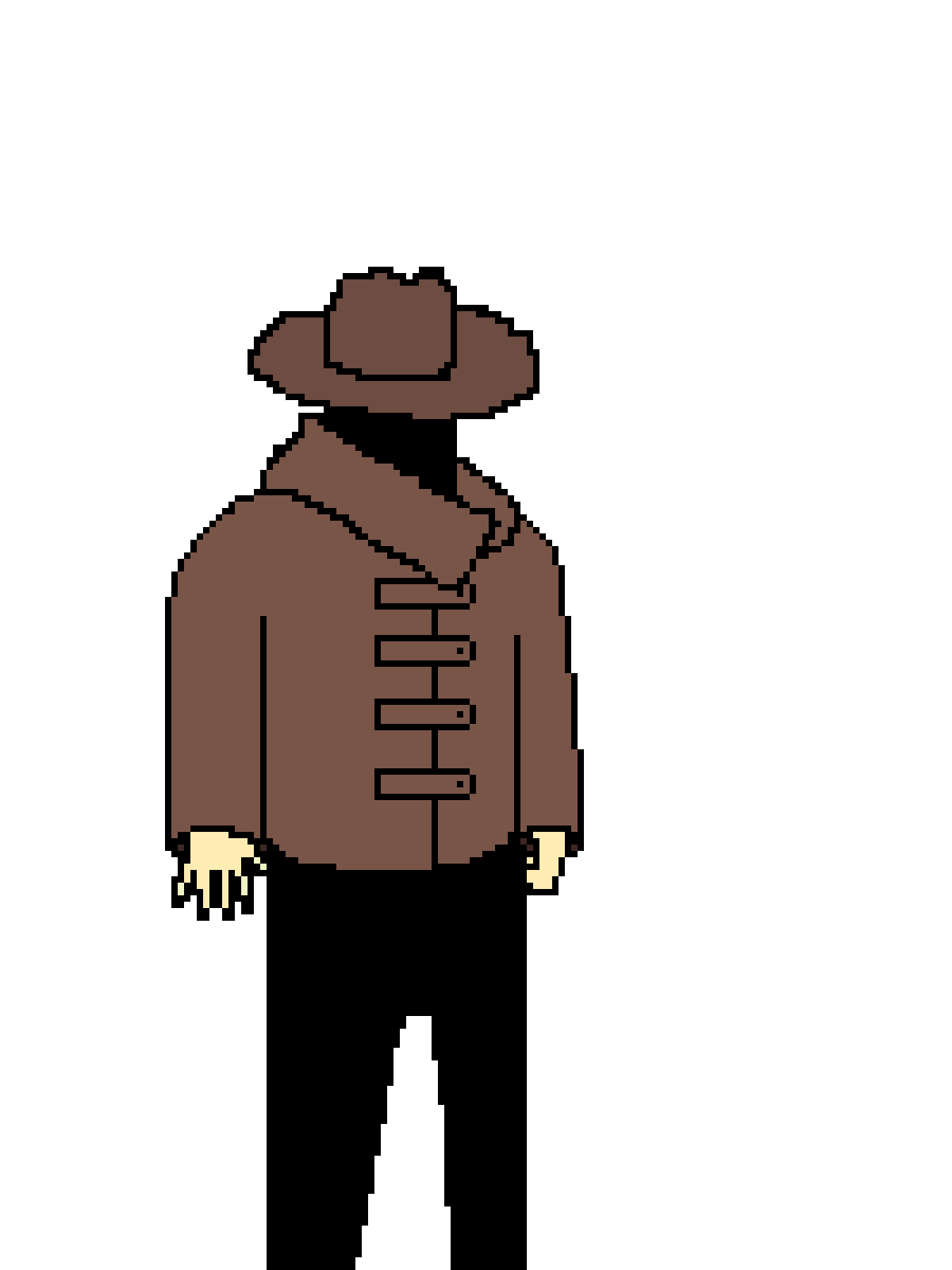 Editing Mysterious man - Free online pixel art drawing tool - Pixilart