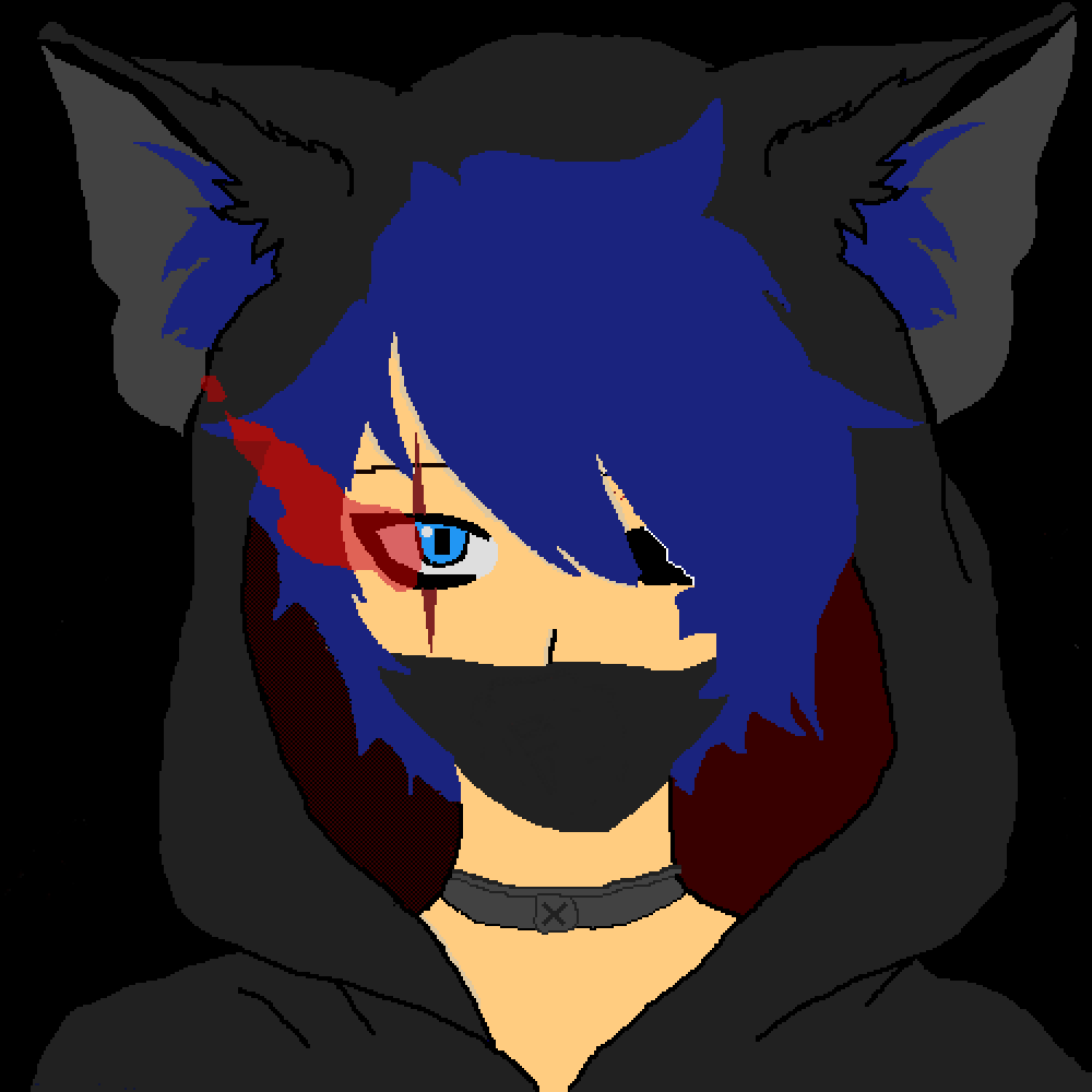 Wolf Oc Ice Crystal Wolf Adoptable Character Digital Download HD