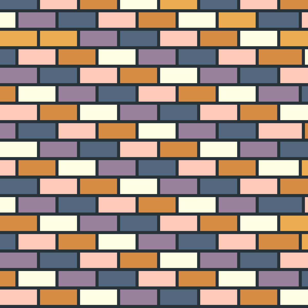 Pixilart - Colorful Bricks by 1347517766
