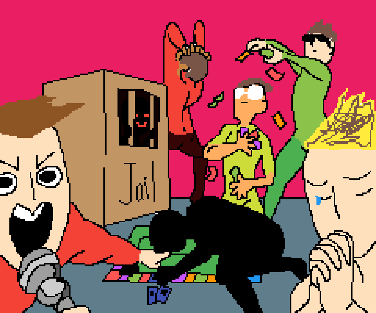 Editing MONOPOLY SLEPOVER - Free online pixel art drawing tool - Pixilart