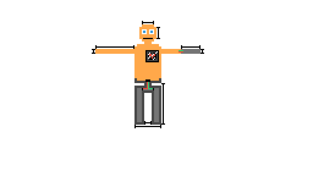 Editing human bionic measuring - Free online pixel art drawing tool ...