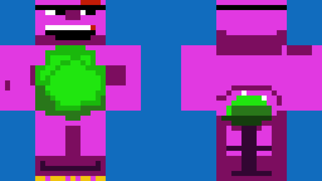 Pixilart - That guy barney by DarkMoon-Brute