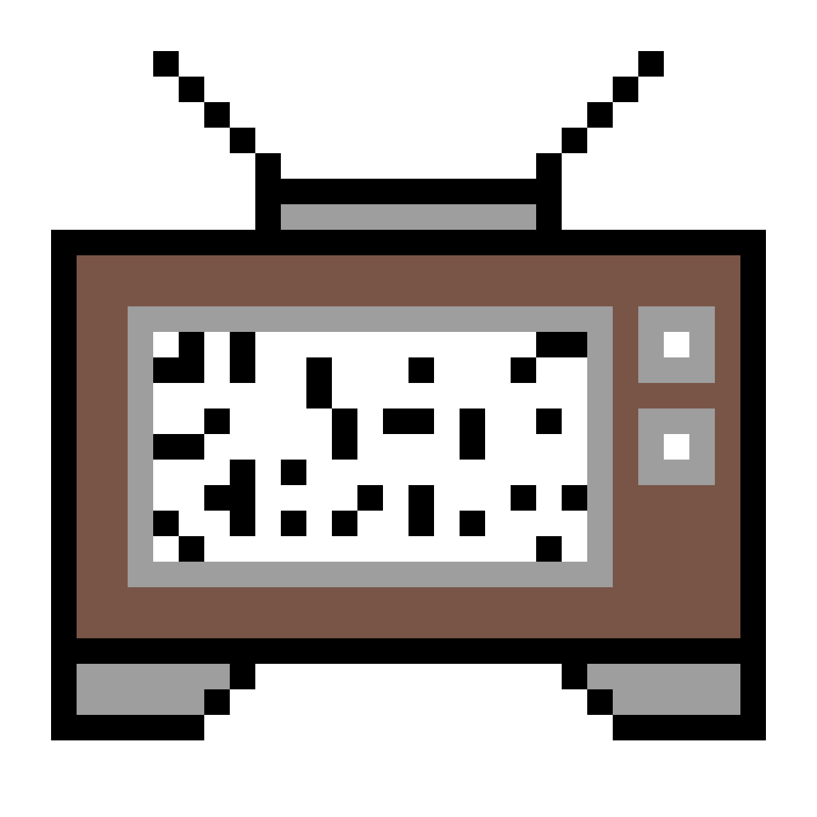 Pixilart - STATIC TV by 1Pokeman1