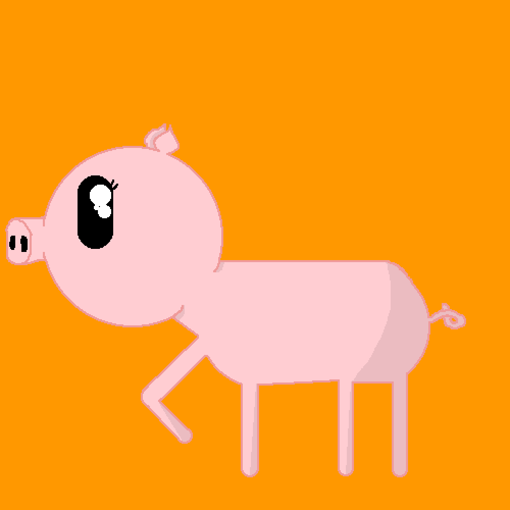 Pixilart - Piggo by Deathstarkille