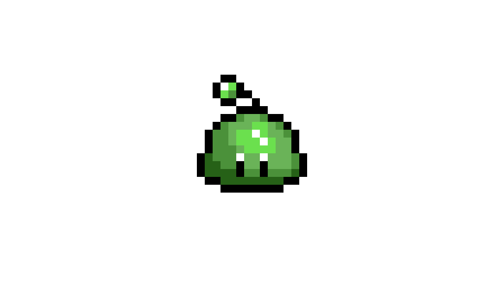 Editing Stardew Valley Green Slime - Free online pixel art drawing tool ...